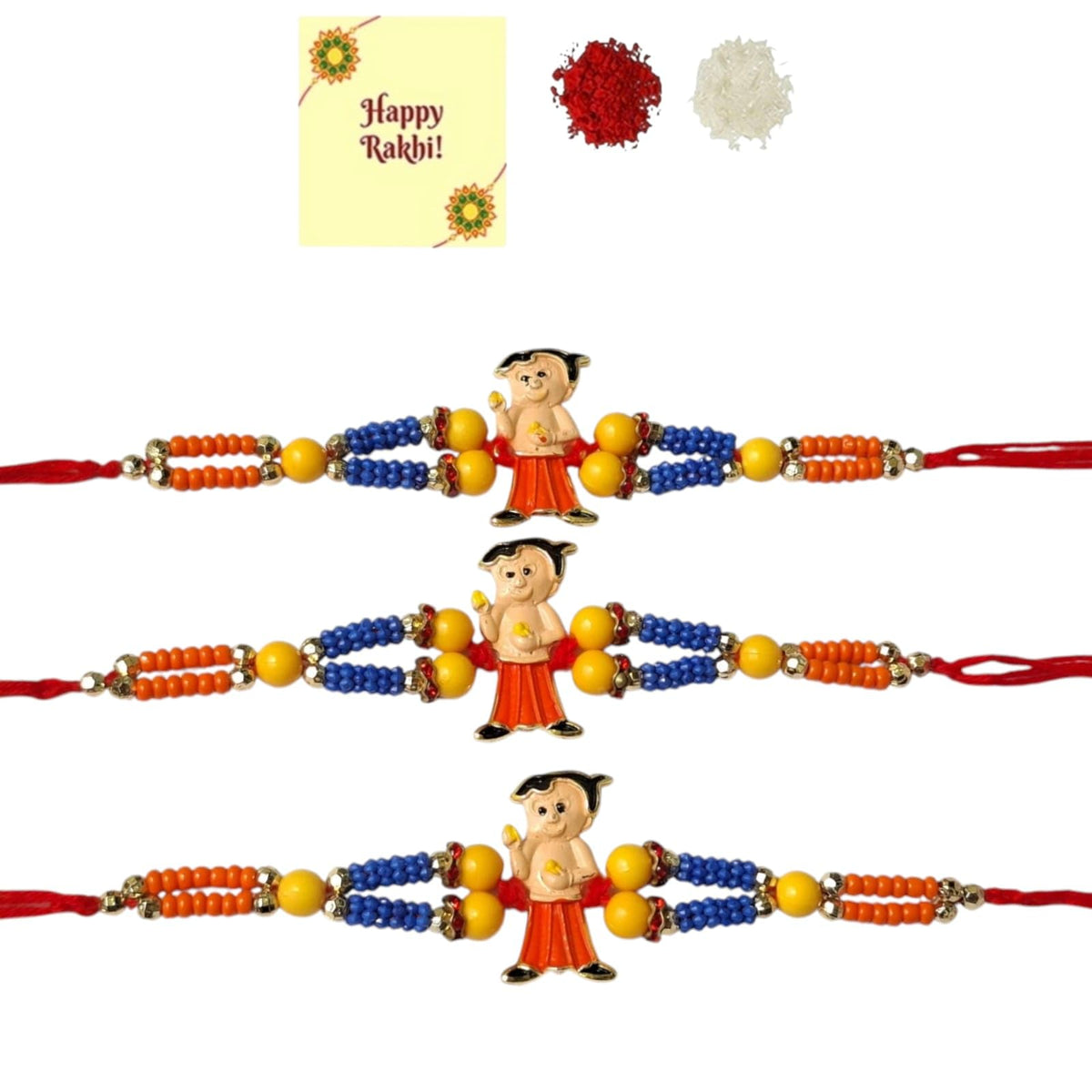 DMS RETAIL Cartoon Character Rakhi for Kids little Bhai Brother Bhaiya ...