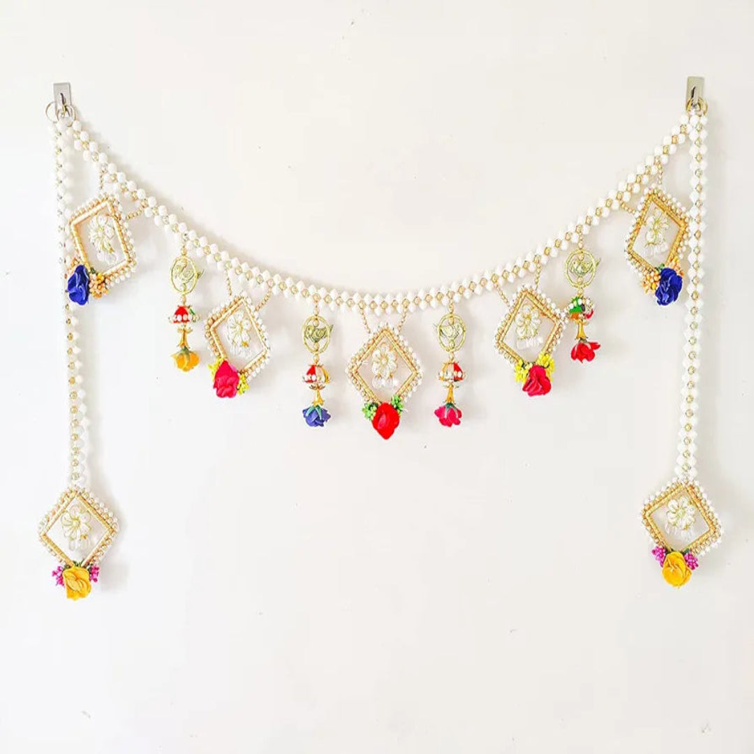 Traditional Toran for Home Decoration| Pearl Zoomar Parrot Bandarwal ...