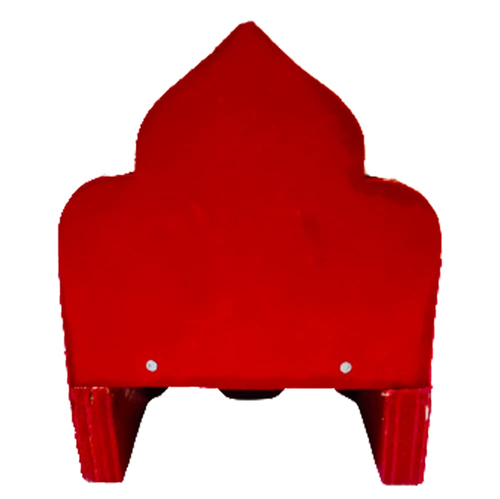 DMS RETAIL Handcrafted Wooden Decorative Sinhasan for Mandir|Sihasan ...
