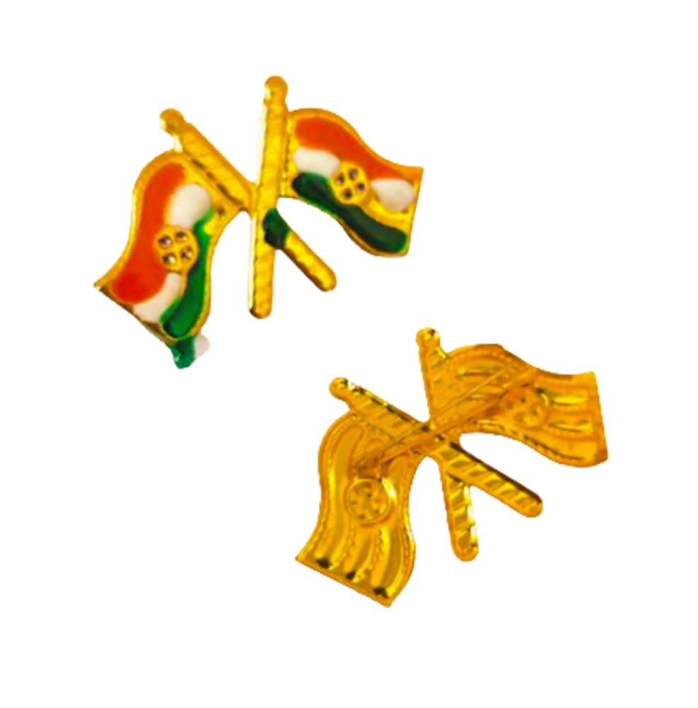 DMS RETAIL India Flag Badges | National Flag Badges | India Republic D ...